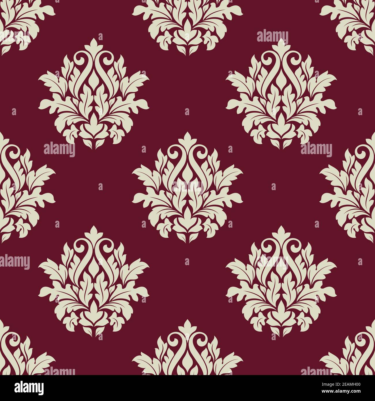 Maroon And White Pattern