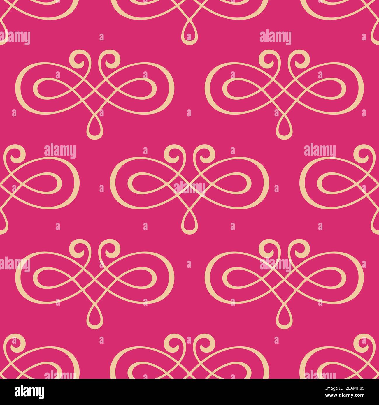 Seamless curly symmetry swirl antique repetition motif suitable for ...