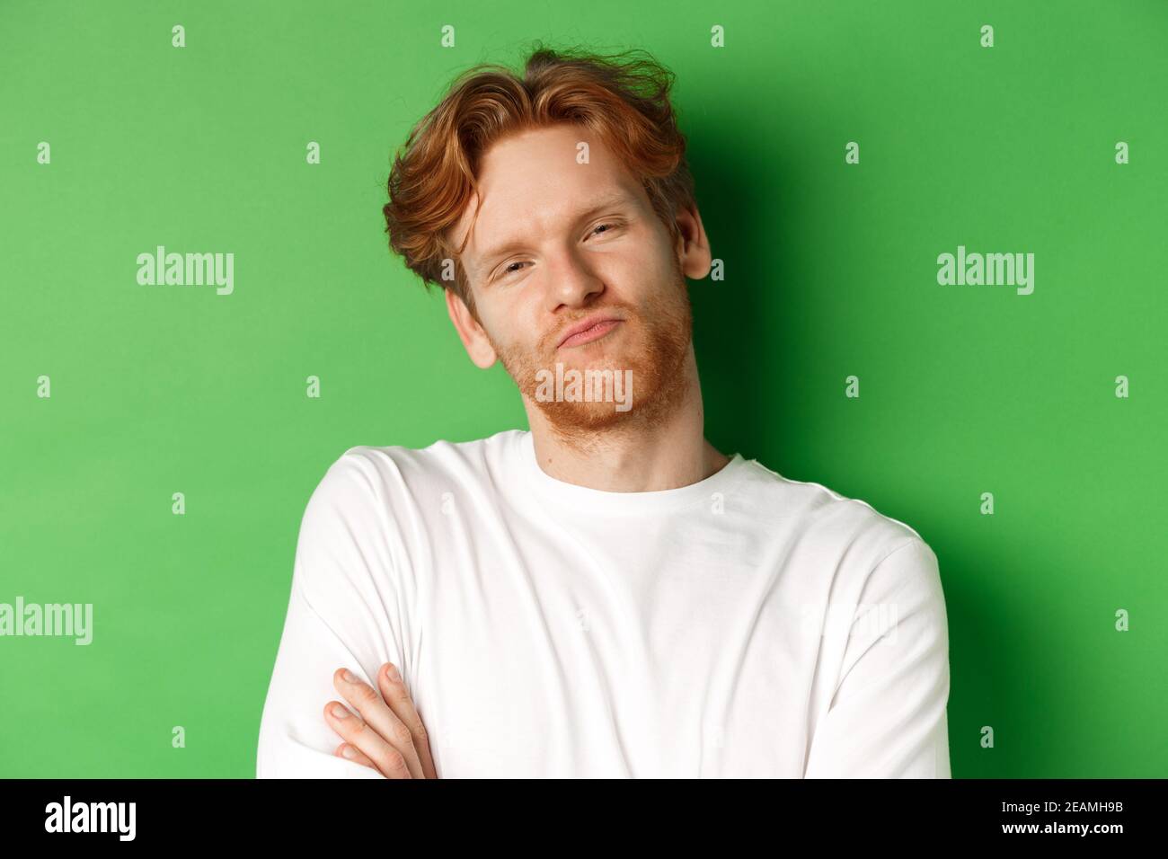 Pucker up man hi-res stock photography and images - Alamy
