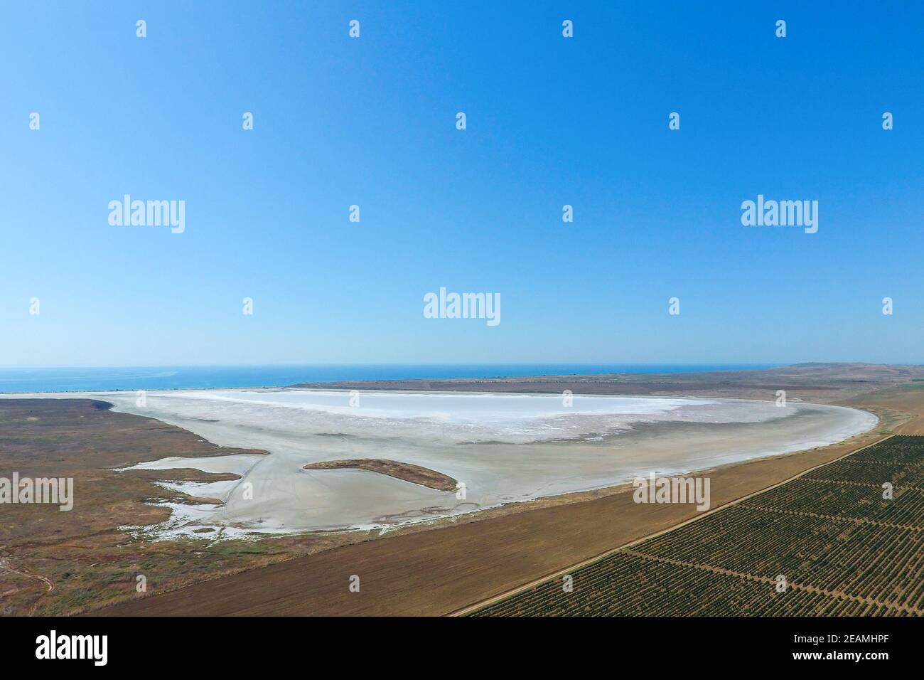 Aerial top view vineyards landscape hi-res stock photography and images ...