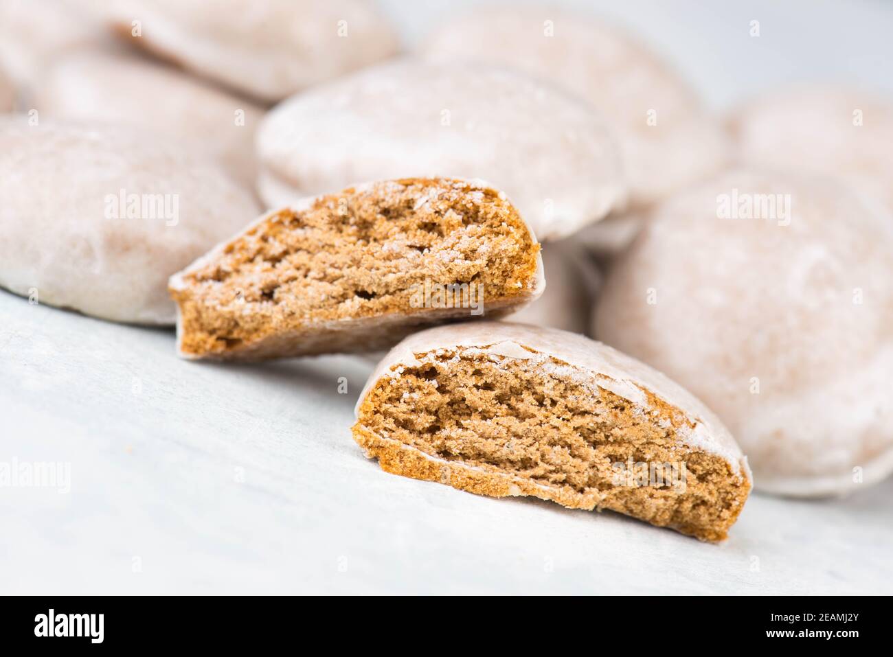 Pepper nuts, traditional german christmas sweets, nuremberg gingerbread ...