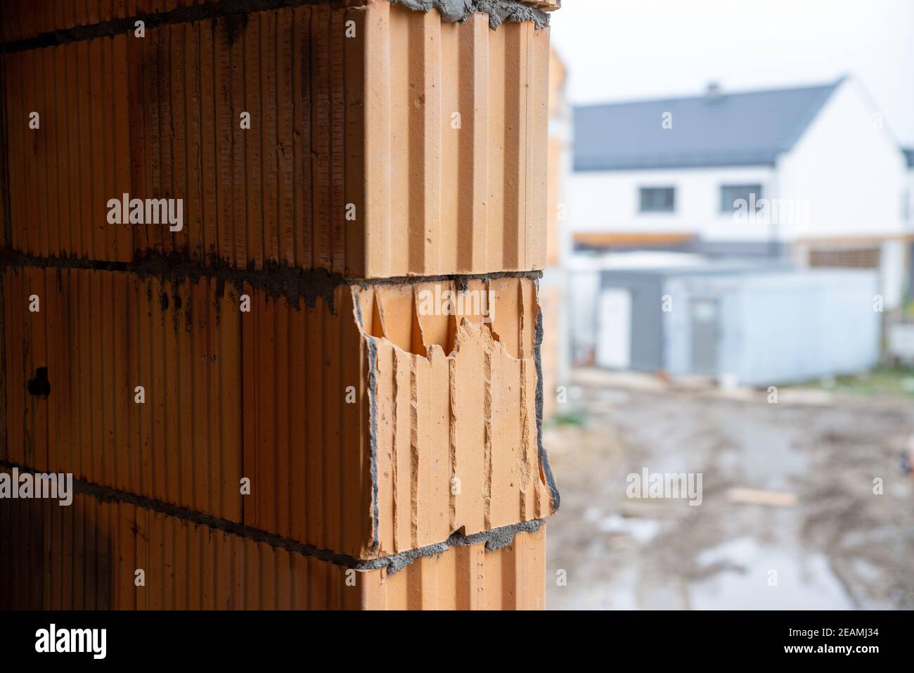 building a house, close-ups of construction errors Stock Photo - Alamy