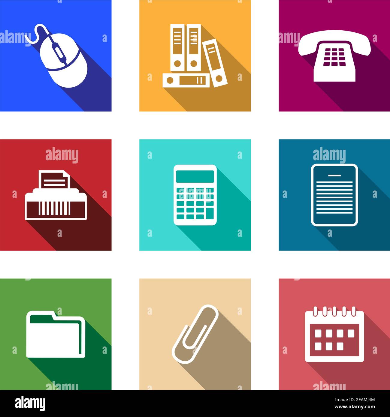 Desktop calculator Stock Vector Images - Alamy