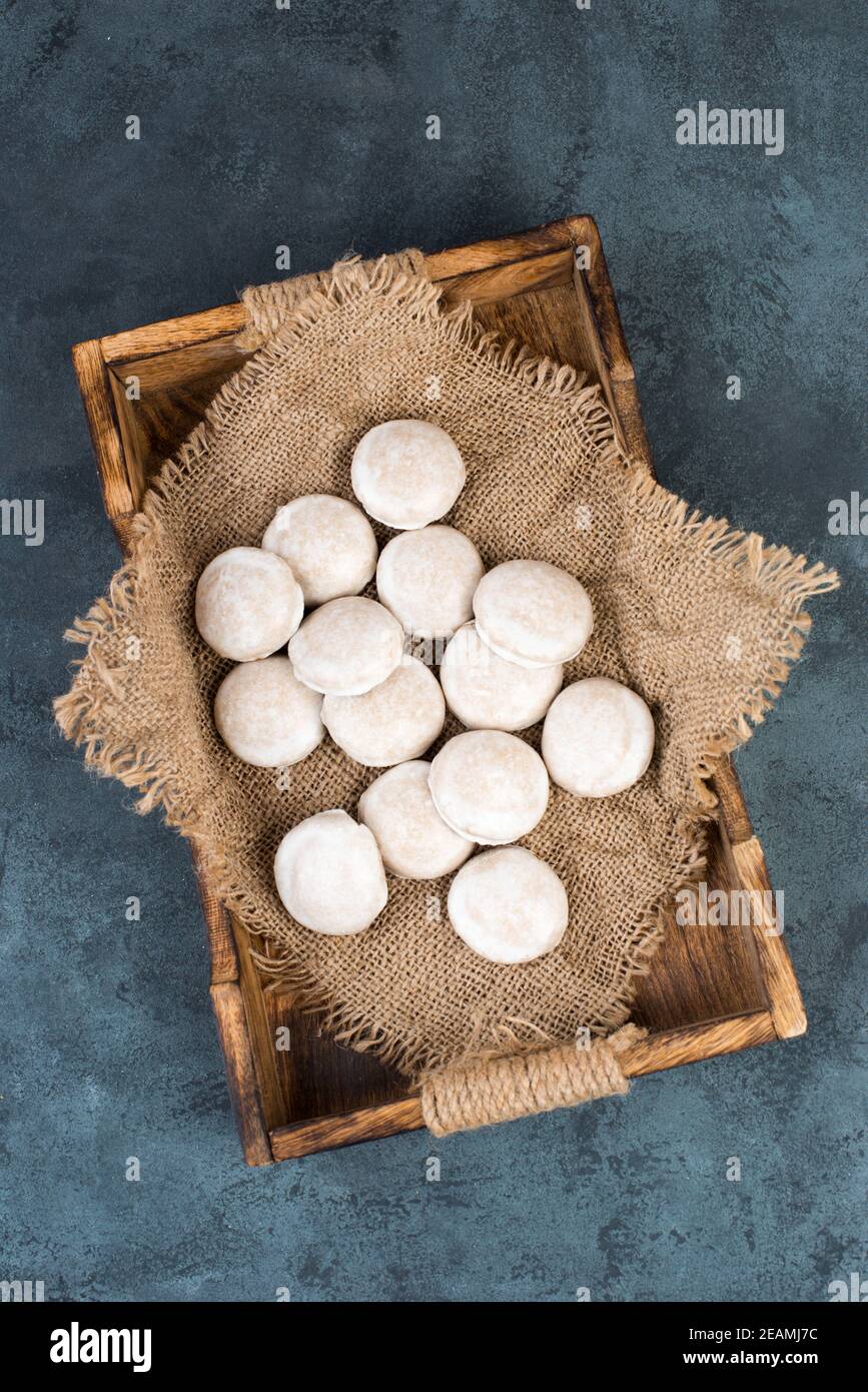 Pepper nuts, traditional german christmas sweets, nuremberg gingerbread ...