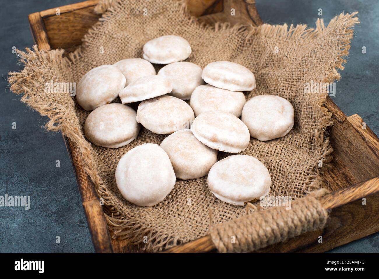 Pepper nuts, traditional german christmas sweets, nuremberg gingerbread ...