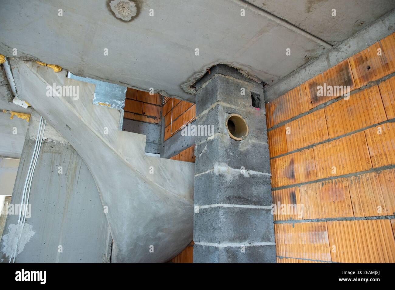 building a house, close-ups of construction errors Stock Photo - Alamy