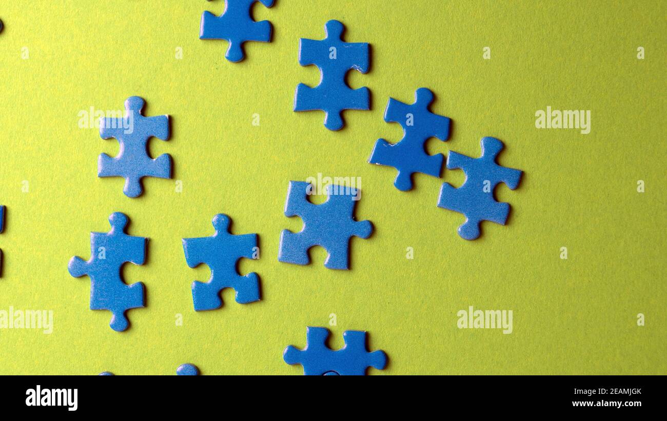 blue puzzles, textures and background Stock Photo - Alamy