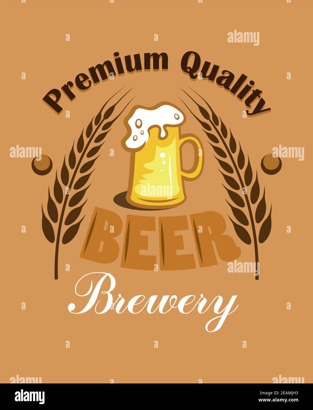Beer frothy head Stock Vector Images - Alamy