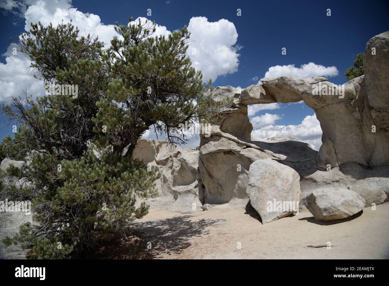 Window Arch at City of Rocks National Reserve in Idaho Stock Photo - Alamy