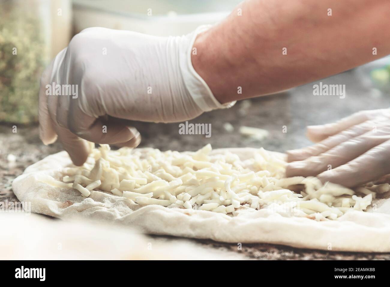 The chef makes pizza Stock Photo - Alamy The chef makes pizza Stock Photo - Alamy