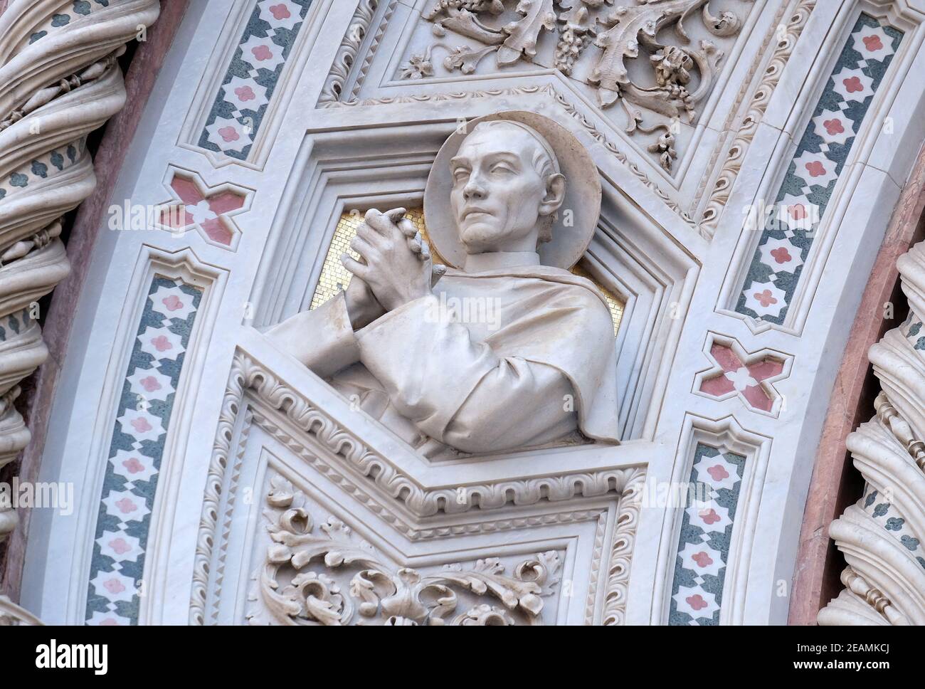 Florentine Saints, Portal of Cattedrale di Santa Maria del Fiore ...