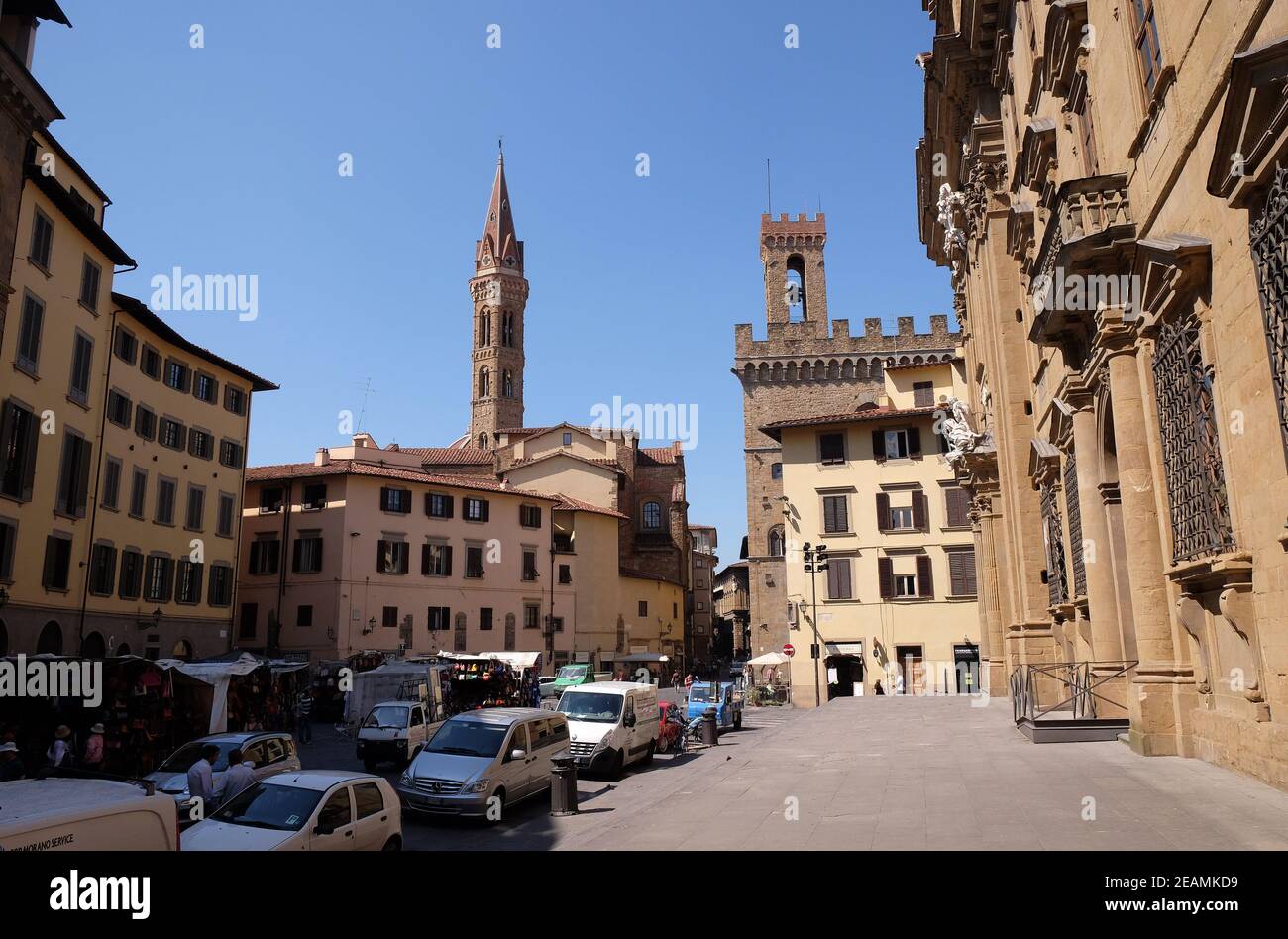 Piazza san firenze bargello hi-res stock photography and images - Alamy