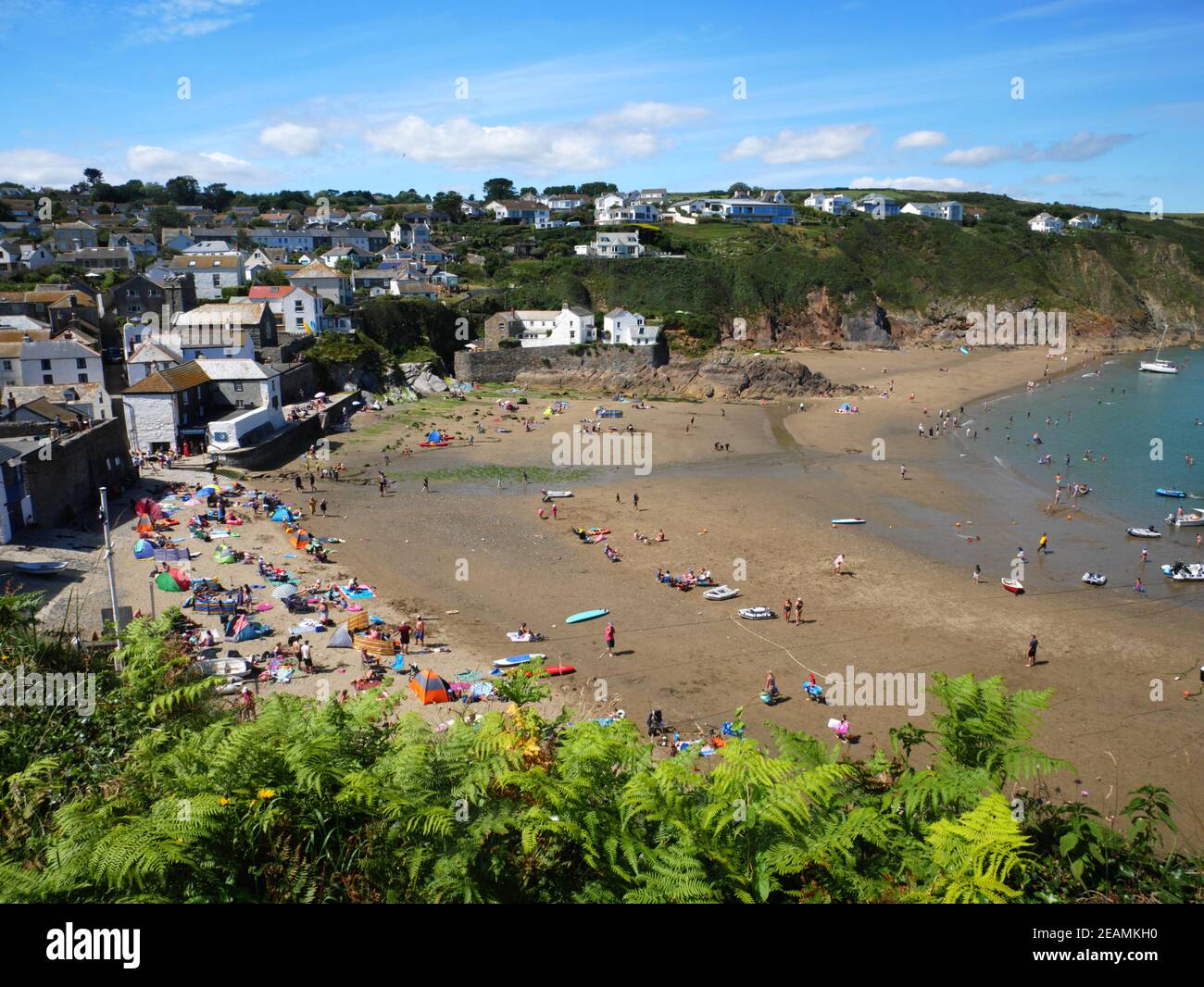 Gorran haven beach hi-res stock photography and images - Alamy