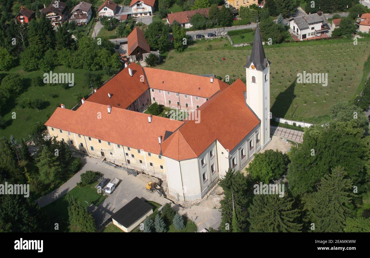 Church of the Assumption of the Virgin Mary and Franciscan Monastery in ...