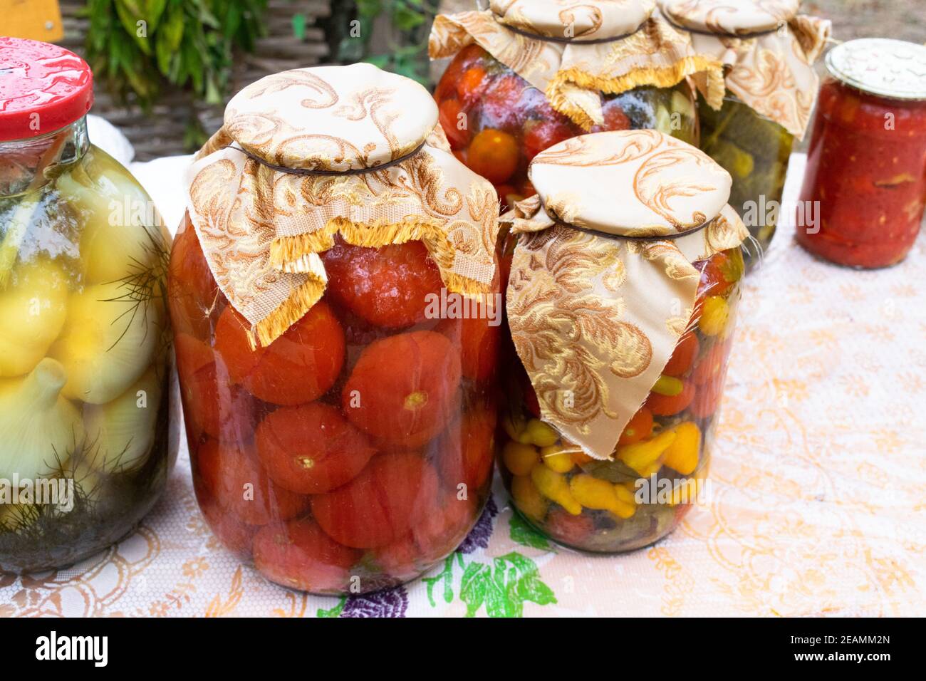 Canned food collection hi-res stock photography and images - Alamy
