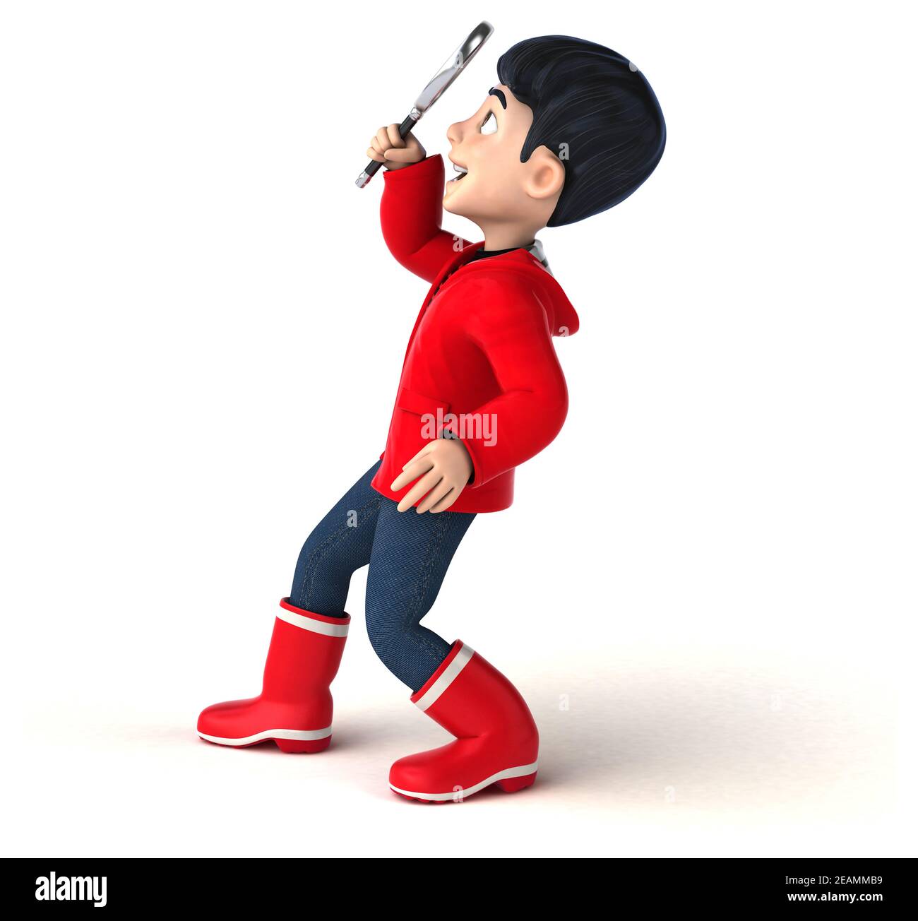 Boy search Cut Out Stock Images & Pictures - Alamy