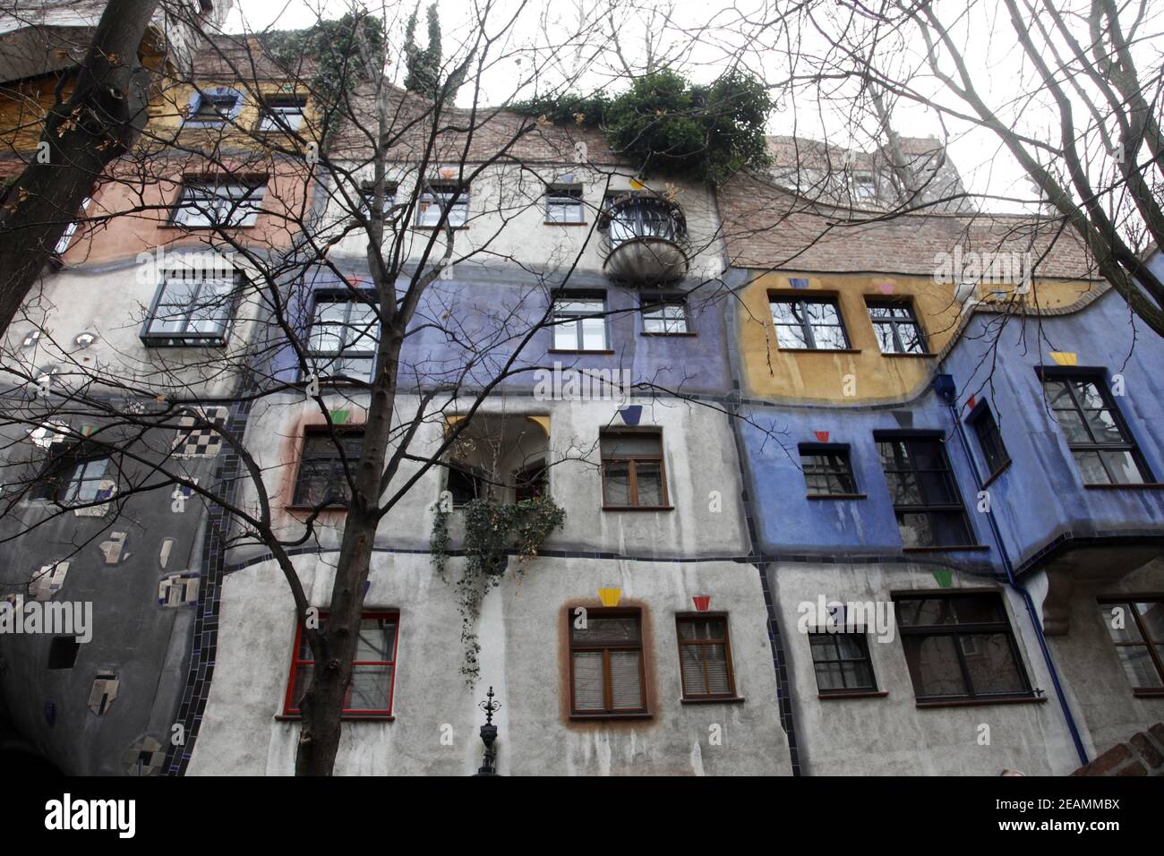 Hundertwasser House, Vienna, Austria Stock Photo - Alamy