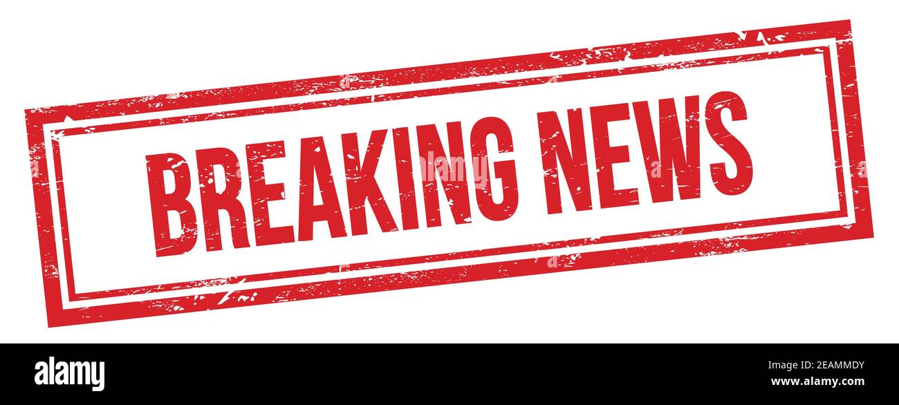 Breaking News Text On Rectangle High Resolution Stock Photography and ...
