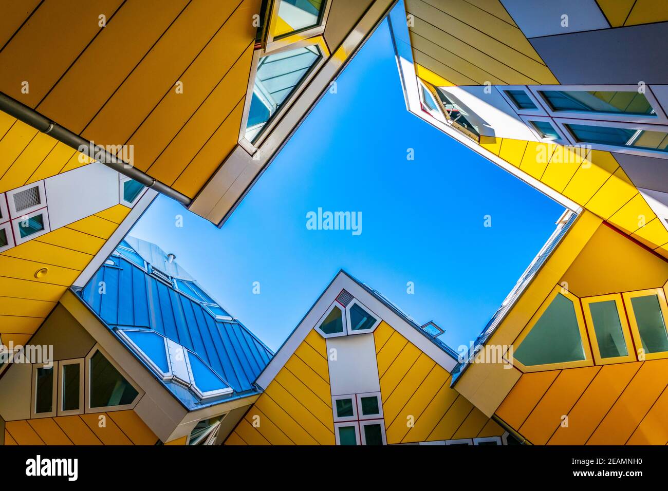 Famous cube houses in Rotterdam, Netherlands Stock Photo - Alamy