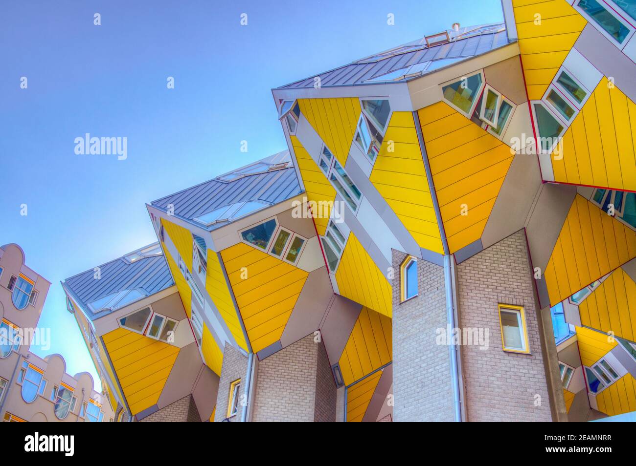 Famous cube houses in Rotterdam, Netherlands Stock Photo - Alamy