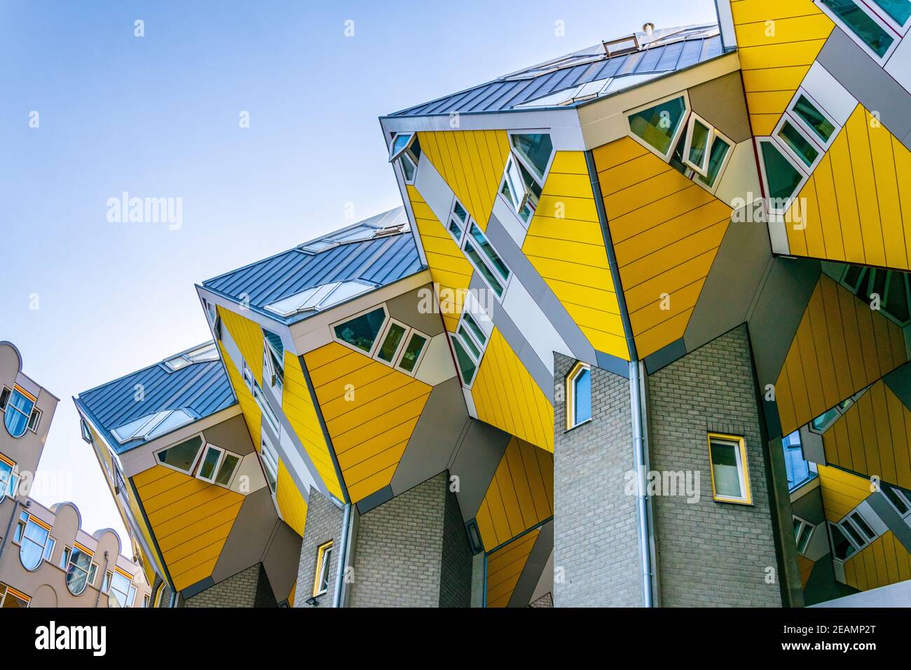 Famous cube houses in Rotterdam, Netherlands Stock Photo - Alamy