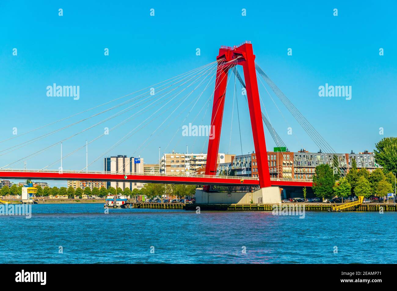 Willem bridge in Rotterdam, Netherlands Stock Photo - Alamy