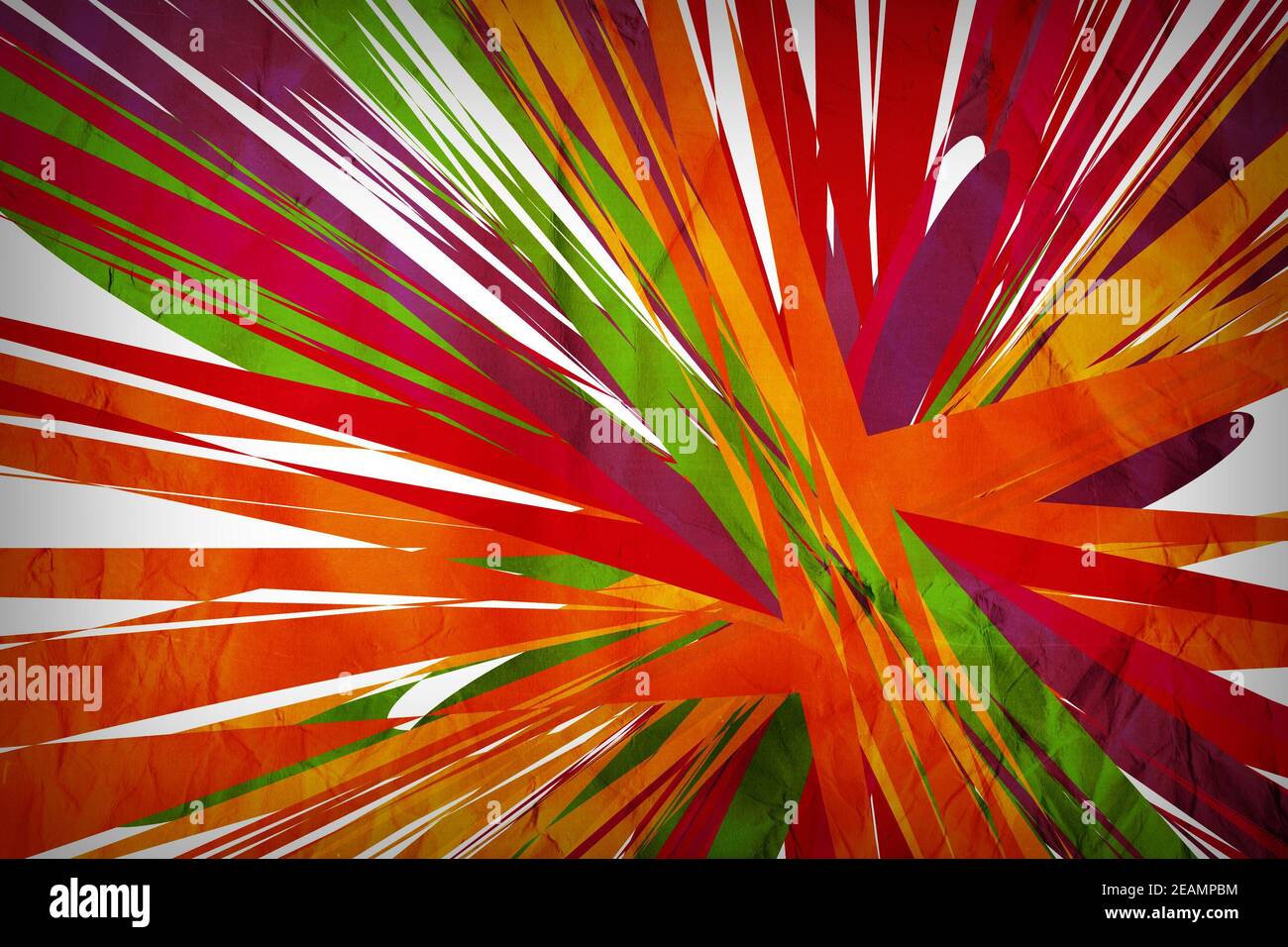 Bright Abstract Shapes Background Stock Photo - Alamy