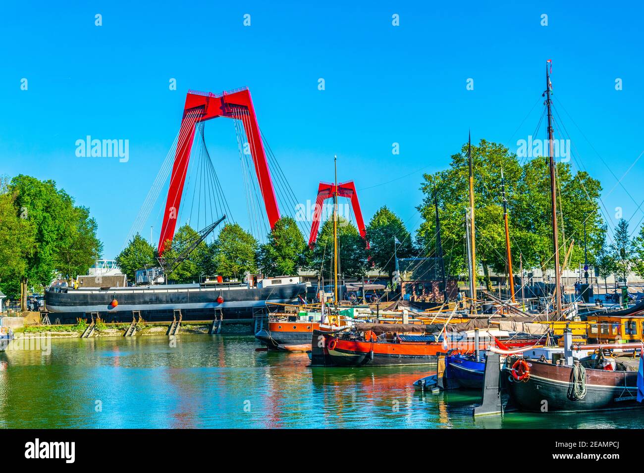 Willem bridge in Rotterdam, Netherlands Stock Photo - Alamy