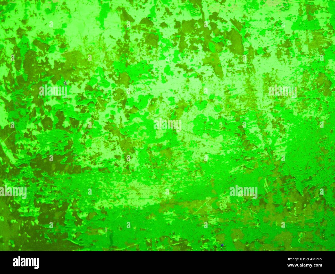 Weathered green color on grunge wall background texture Stock Photo - Alamy