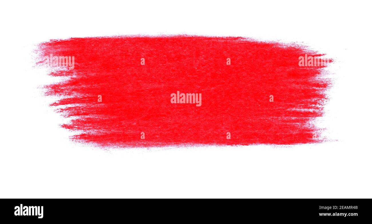 Hand drawn red pencil drawing Stock Photo - Alamy