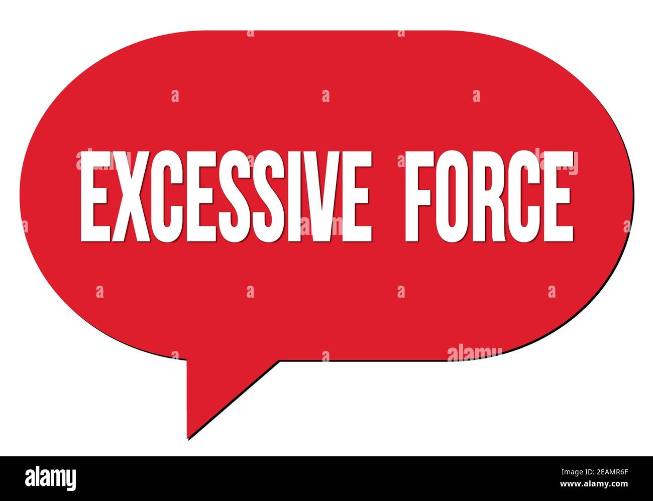 Excessive force word hi-res stock photography and images - Alamy