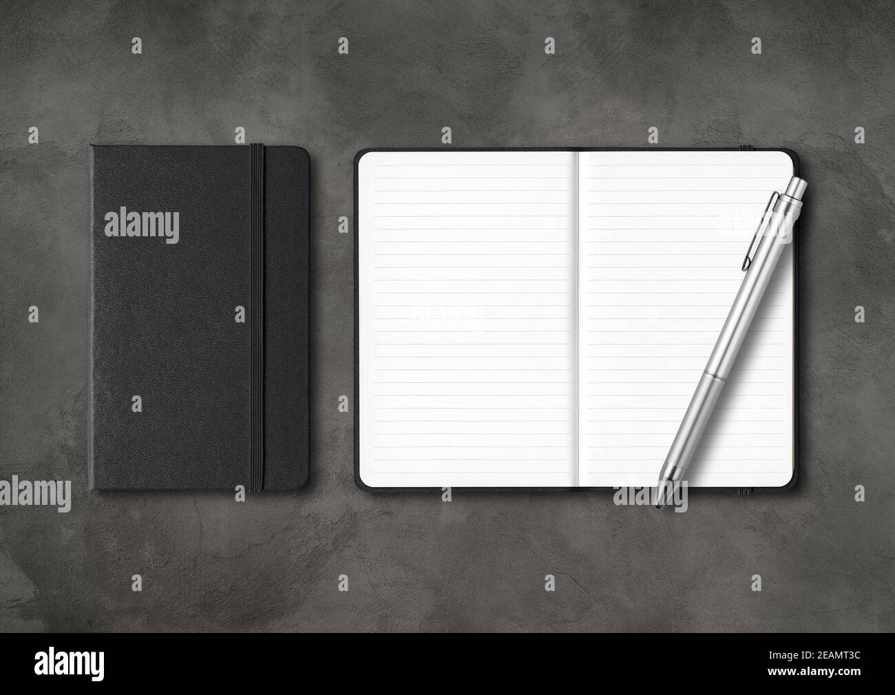 Black and white notebooks hi-res stock photography and images - Alamy