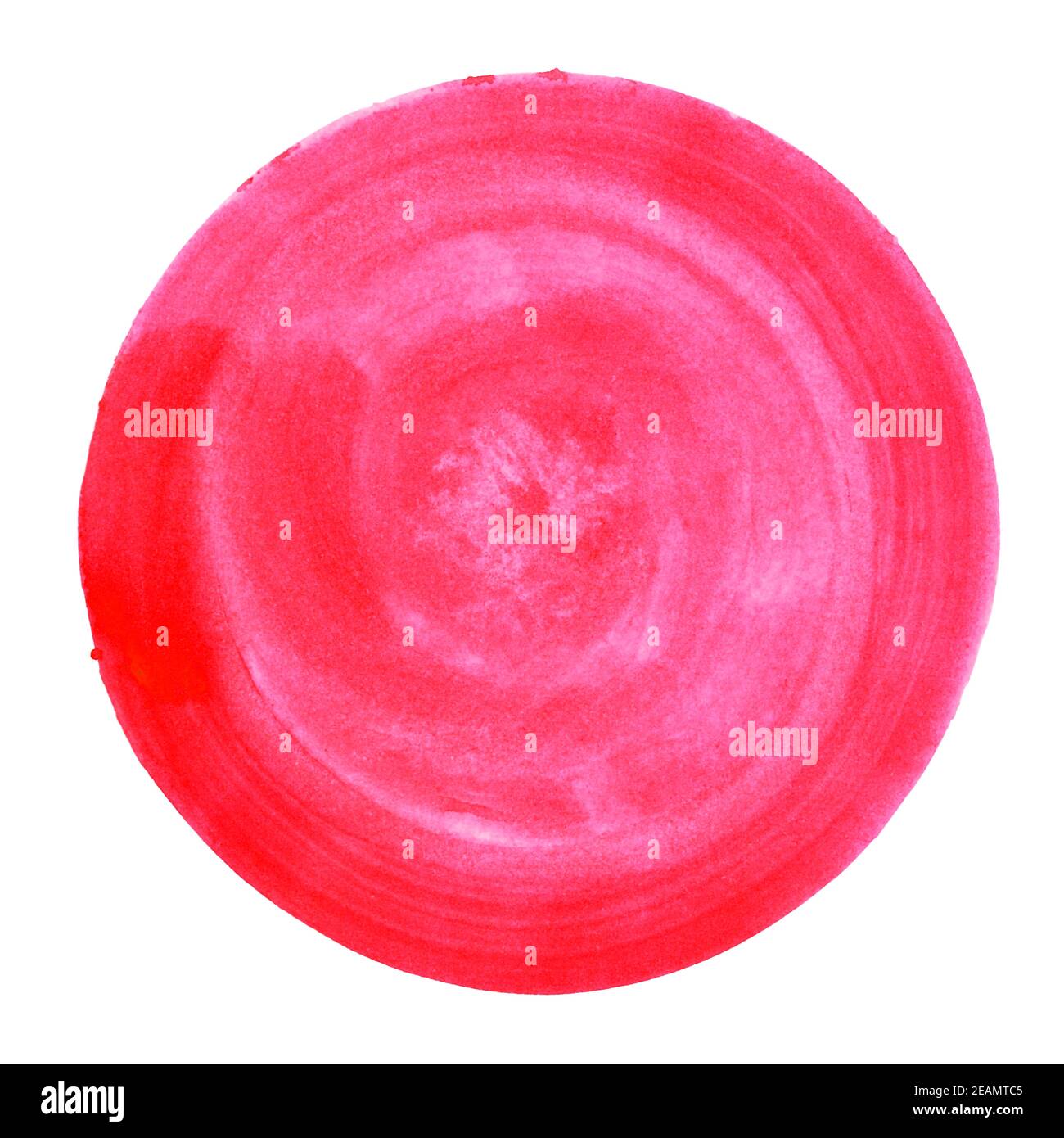 Hand painted red circle hi-res stock photography and images - Alamy