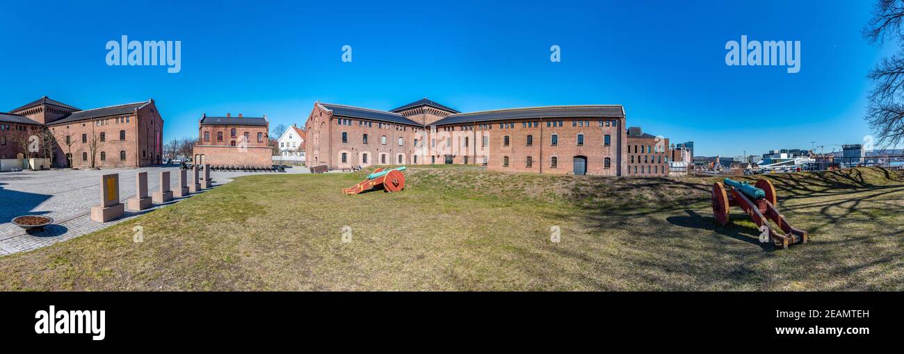 Inner courtyard of the Akershus fort in Oslo, Norway Stock Photo - Alamy
