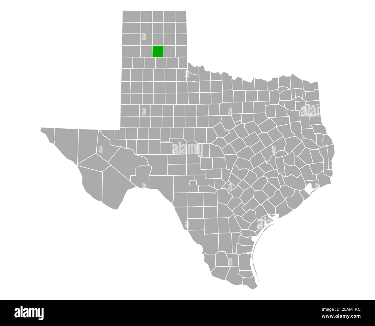 Map of Armstrong in Texas Stock Photo - Alamy