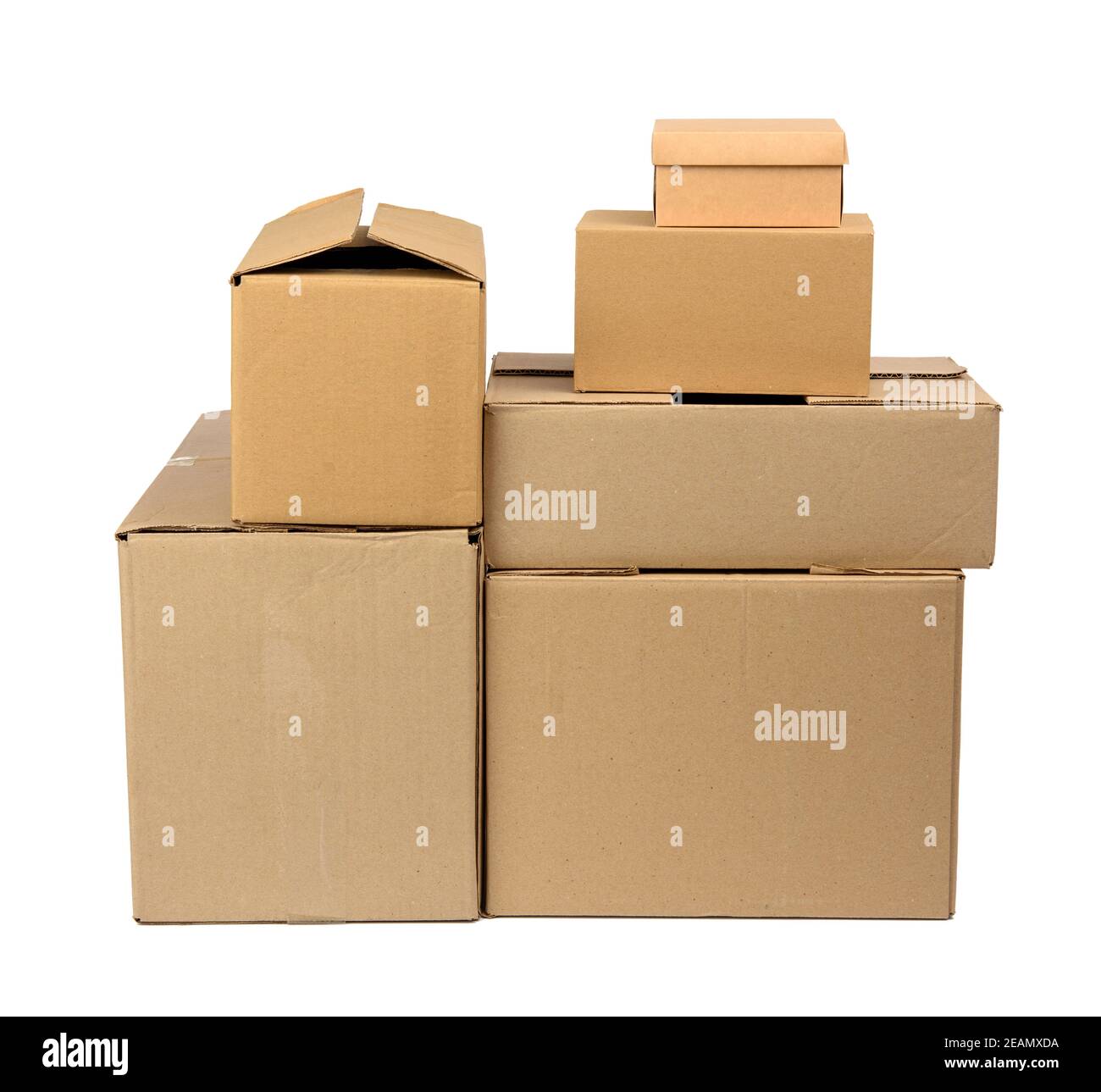Closeup carton box closed hi-res stock photography and images - Alamy