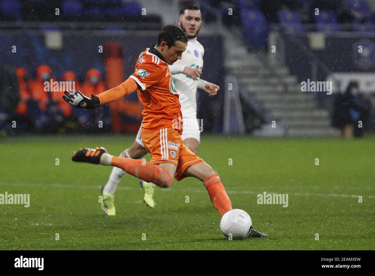 Benjamin LEROY of Ajaccio during the French Cup, round of 64 football ...