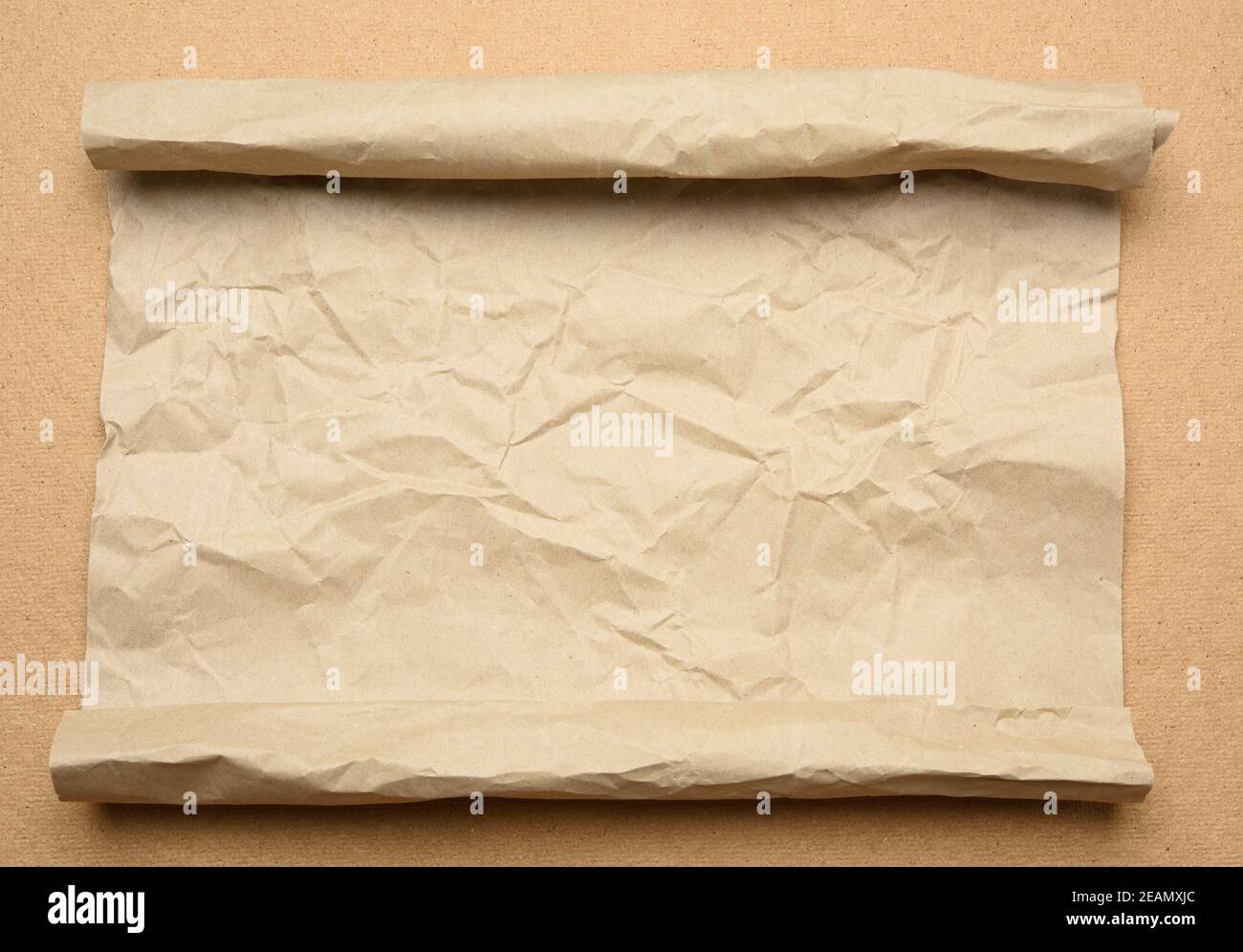 Blank roll fold paper hi-res stock photography and images - Alamy