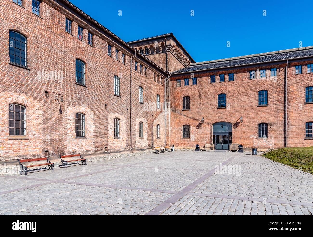 Akershus fortress courtyard hi-res stock photography and images - Alamy