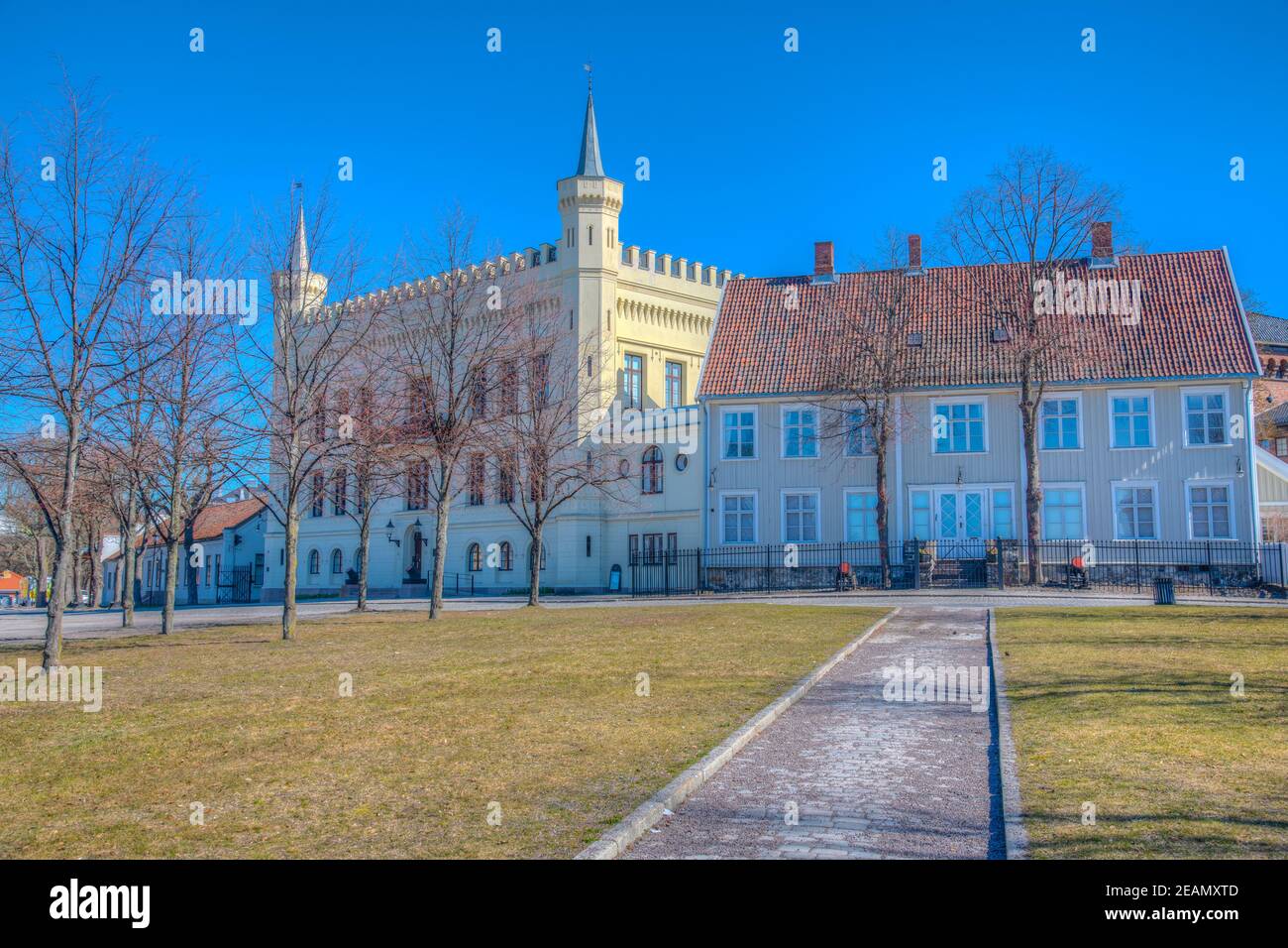 Akershus fortress courtyard hi-res stock photography and images - Alamy