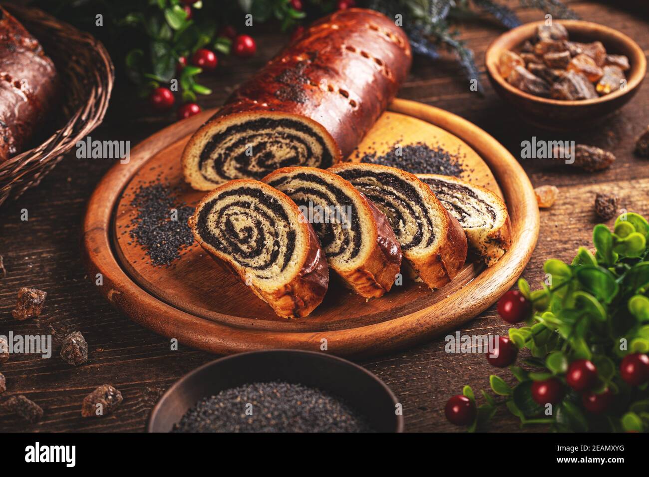 Traditional Hungarian folk cake Stock Photo - Alamy