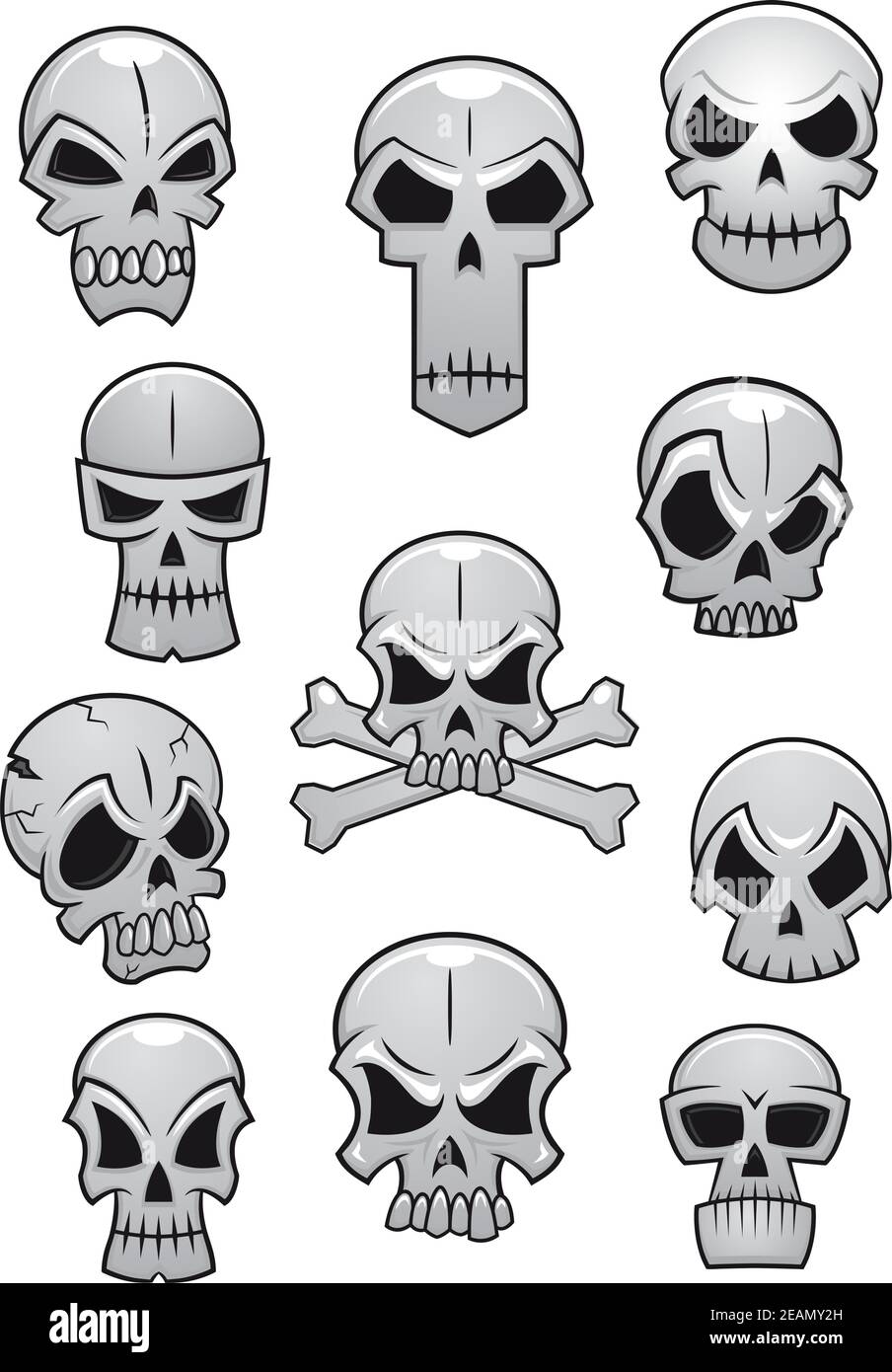 Dead body human skulls Stock Vector Images - Alamy