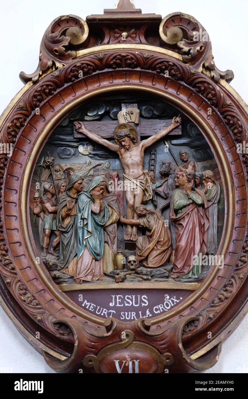 12th Stations of the Cross, Jesus dies on the cross, Carthusian ...