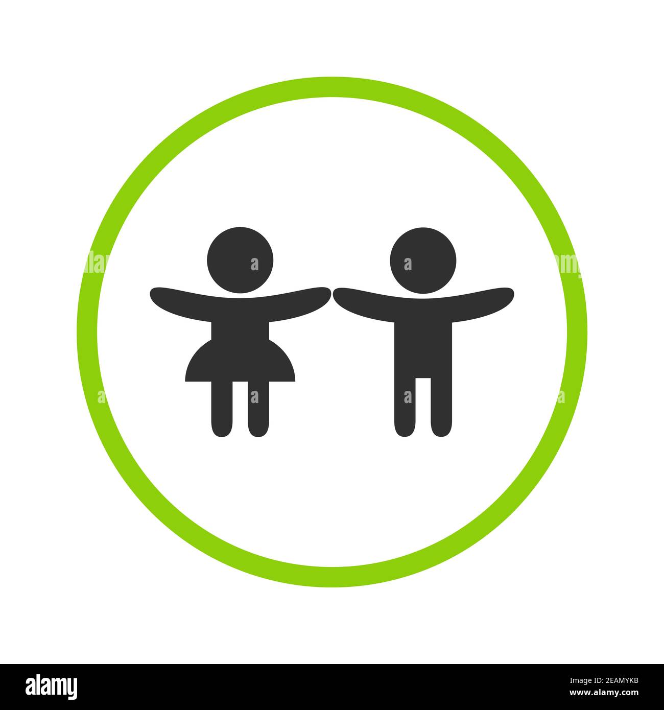 Children icon hi-res stock photography and images - Alamy