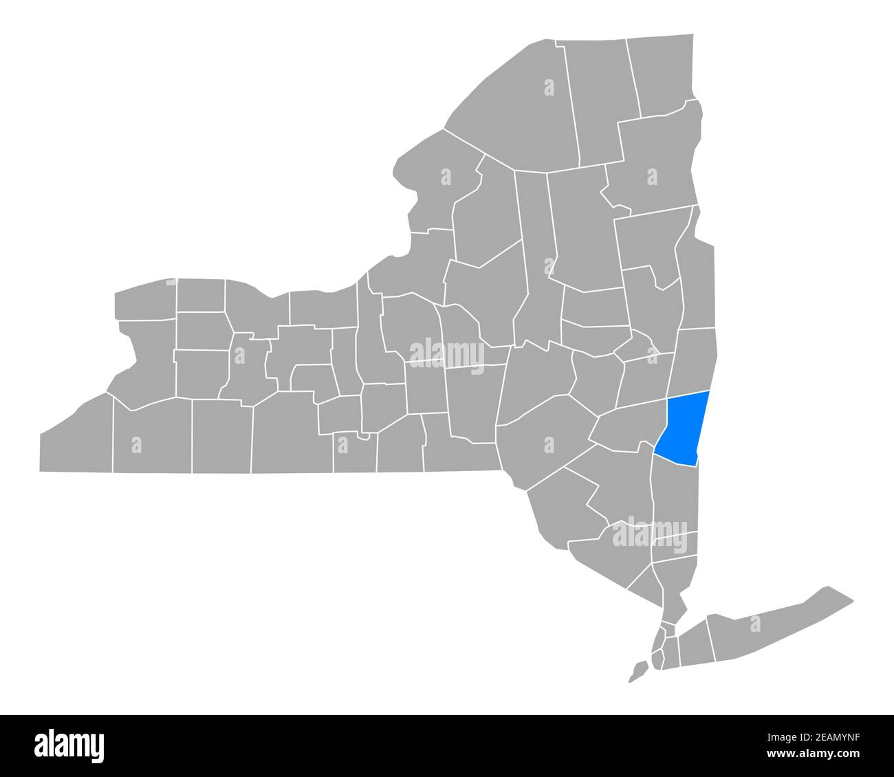 Map of Columbia in New York Stock Photo - Alamy
