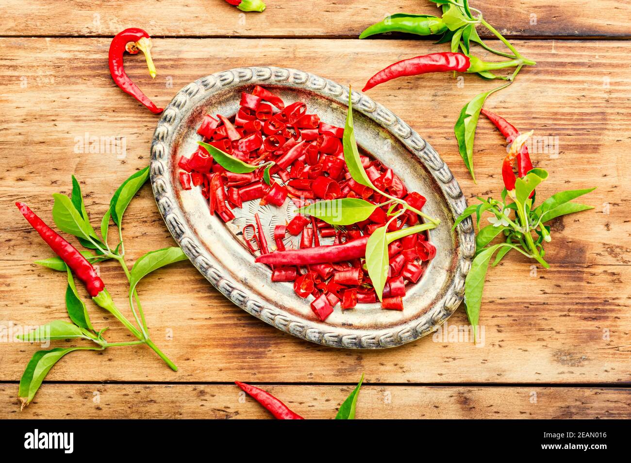 Red chili sliced hi-res stock photography and images - Alamy