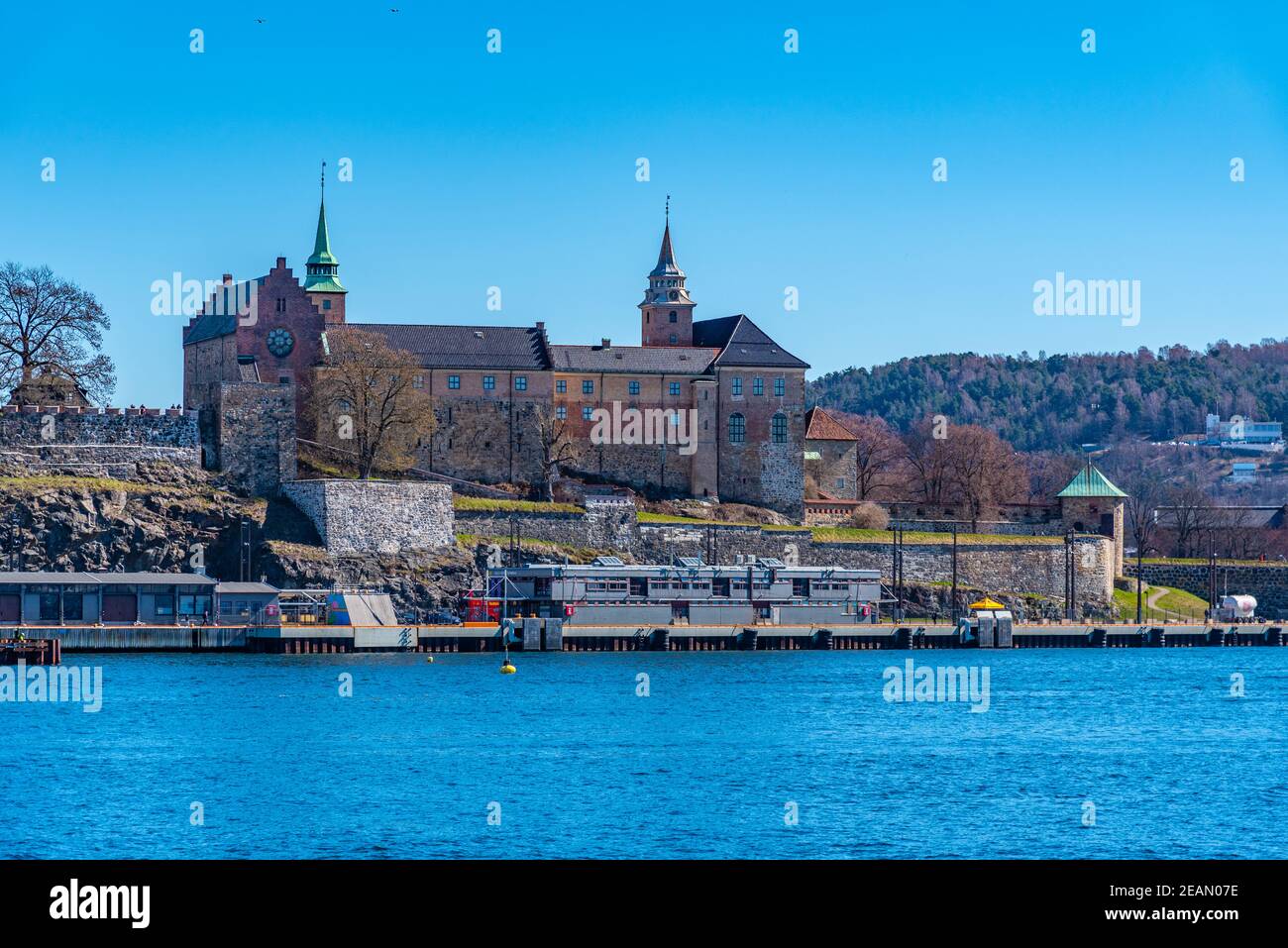 View of the Akershus fort in Oslo, Norway Stock Photo - Alamy