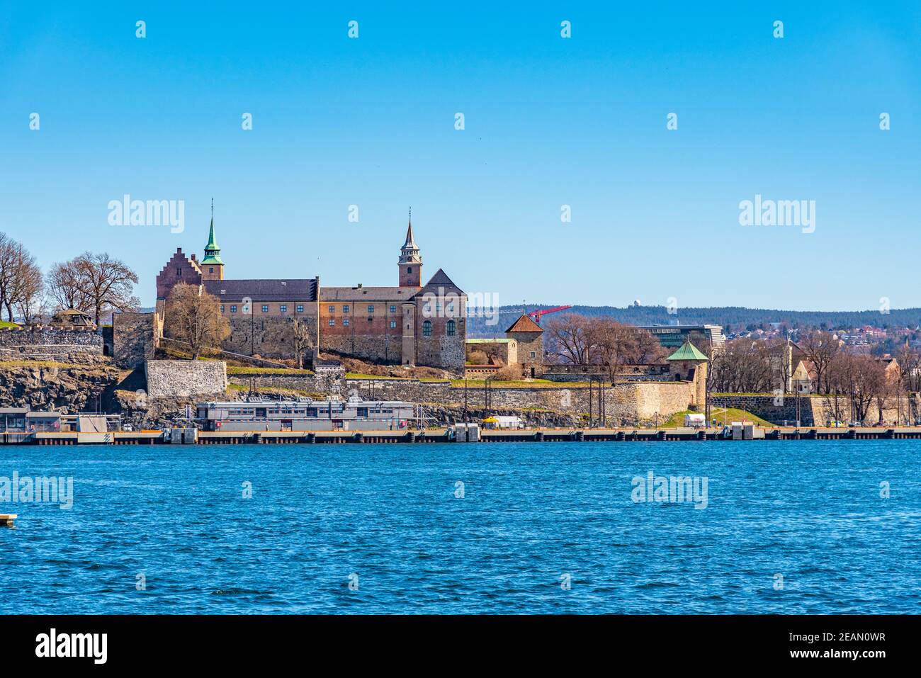 Akershus fortress courtyard hi-res stock photography and images - Alamy