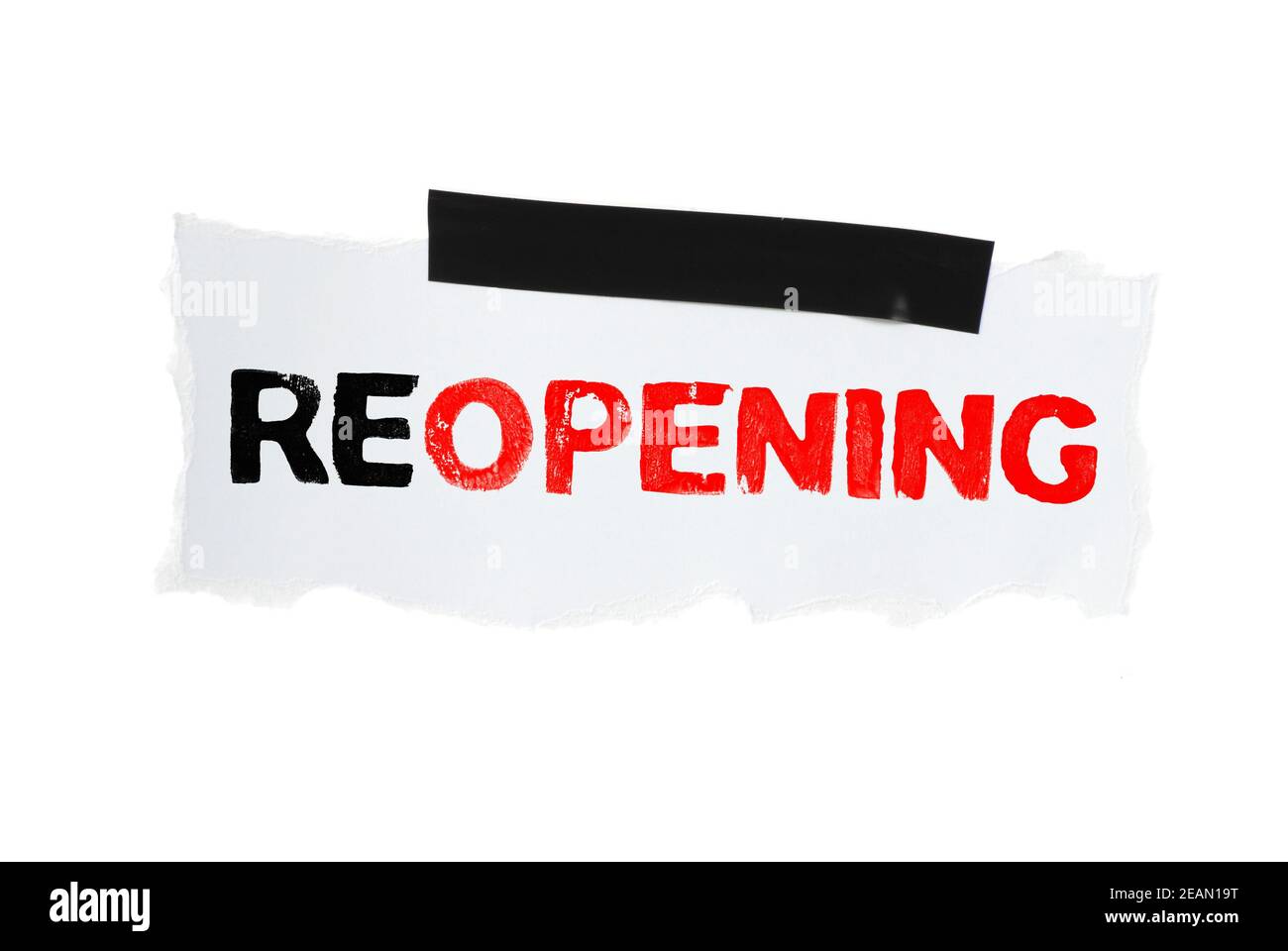 Reopening door Cut Out Stock Images & Pictures - Alamy