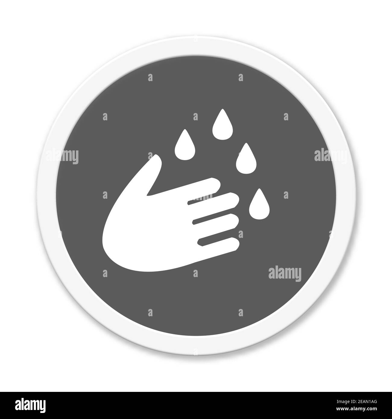 Washing hands water Black and White Stock Photos & Images - Alamy